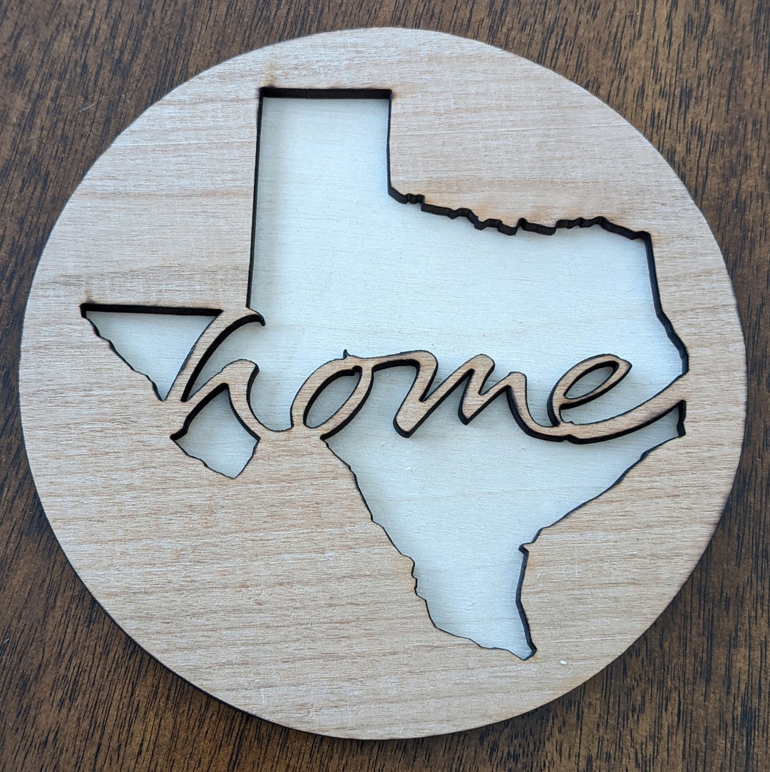 Texas Home SVG Laser Cut CNC Digital Download. Download Includes Svg ...