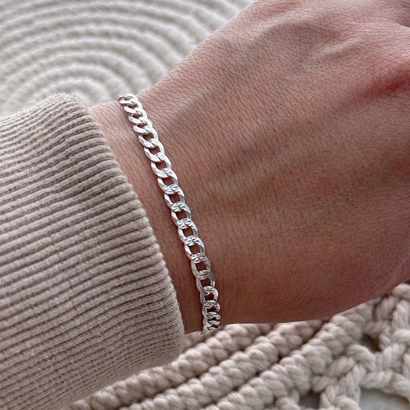 925 Sterling Silver Bracelets - Etsy