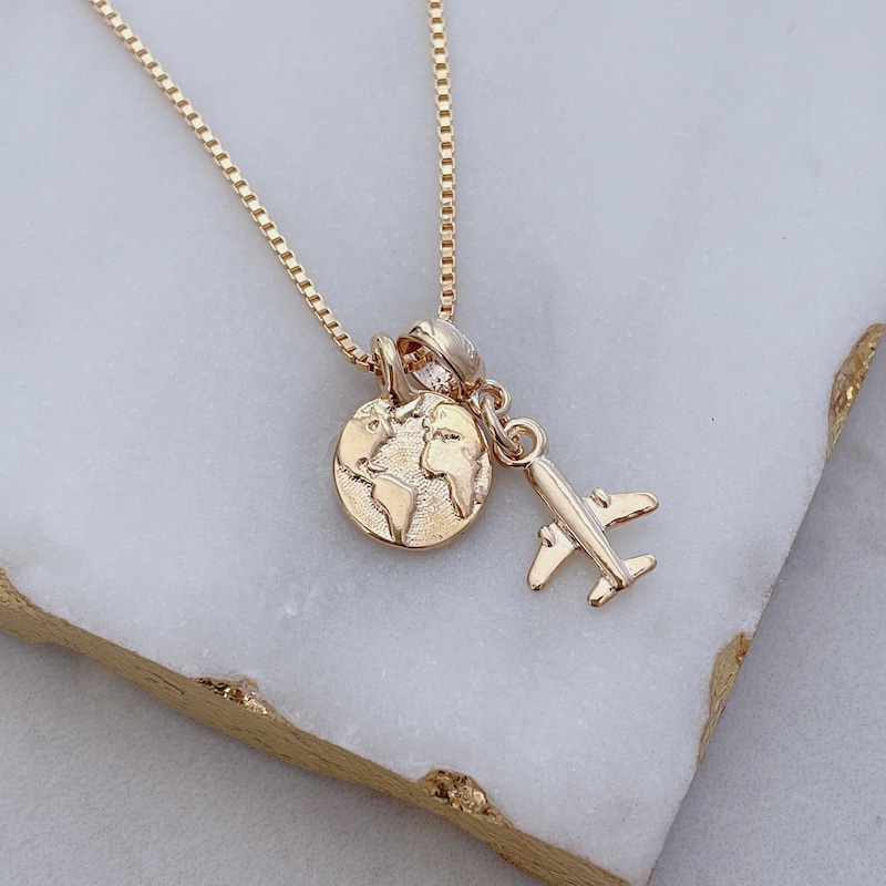 World Necklace - Etsy