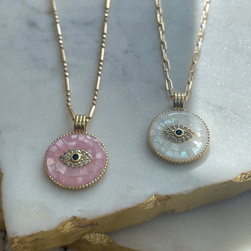 Evil Eye Necklace - Etsy