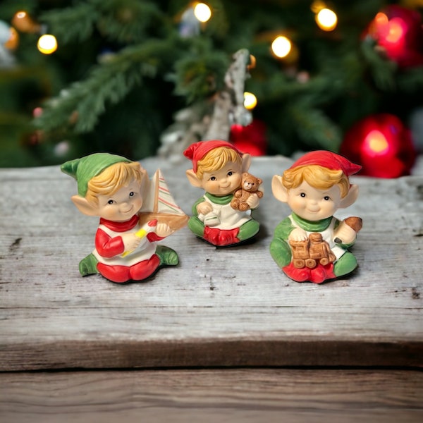 Homco, Elf - Etsy