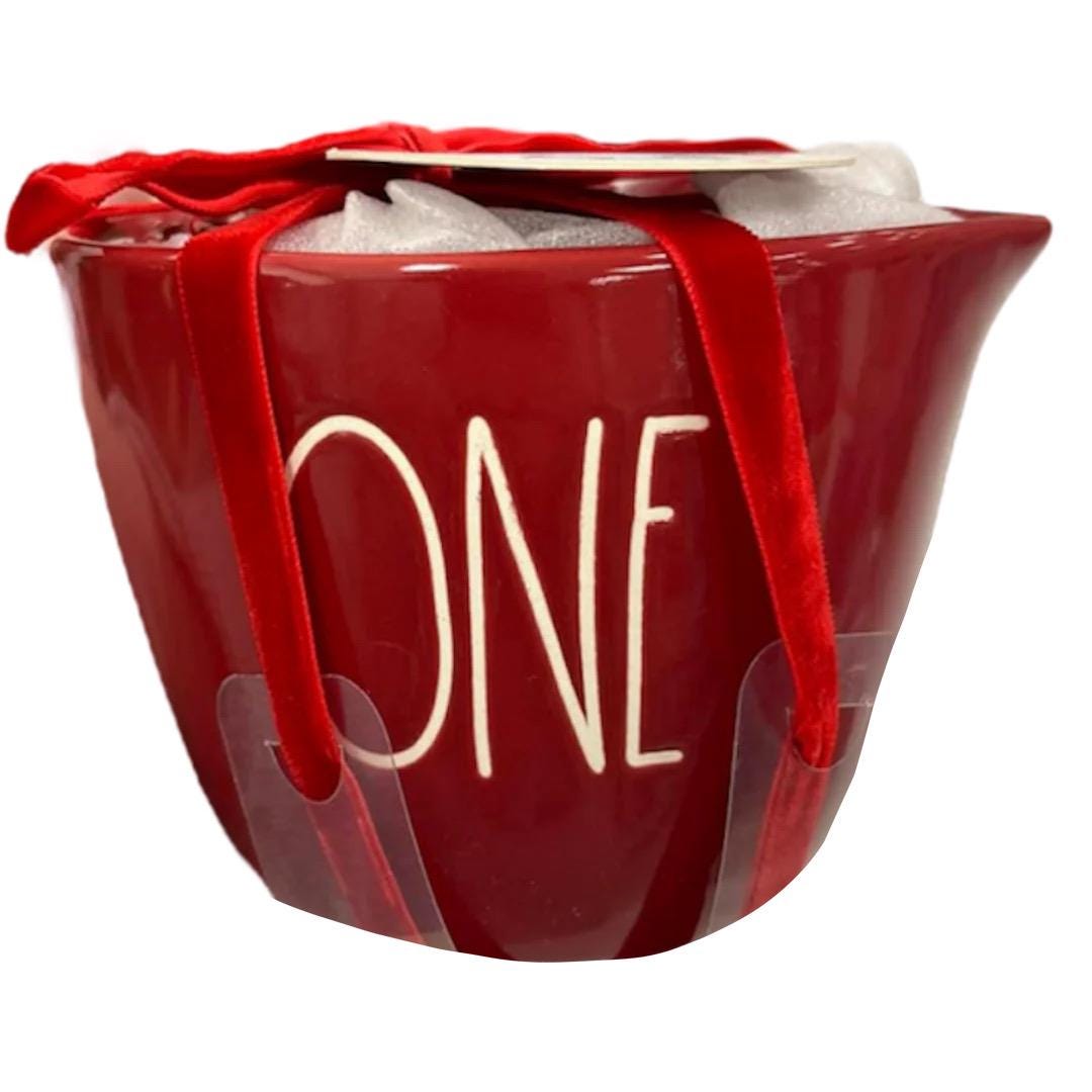 Rae Dunn Red Cutout Measuring Cups - Etsy