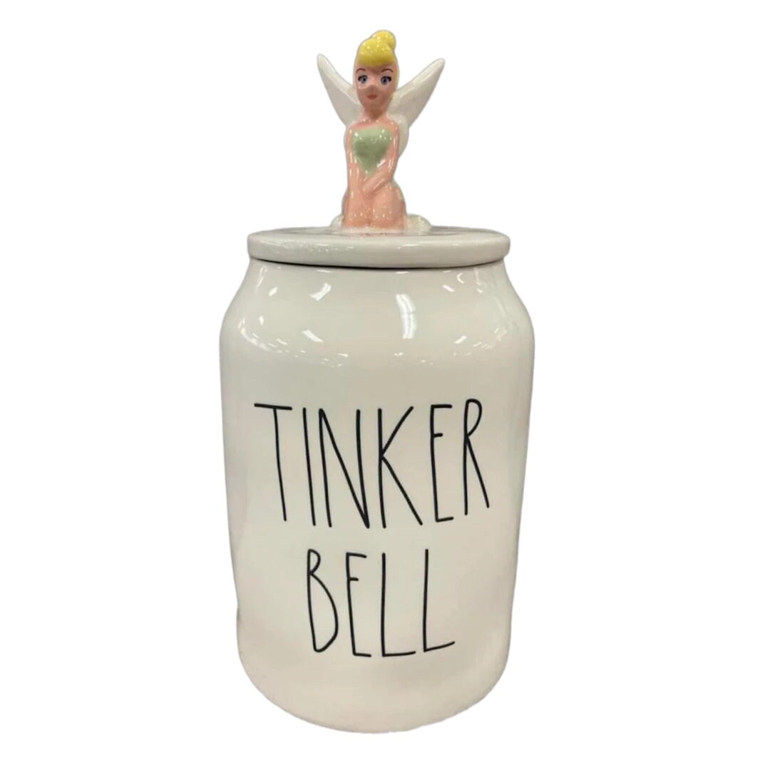Rae Dunn Tinker Bell Disney Canister - Etsy