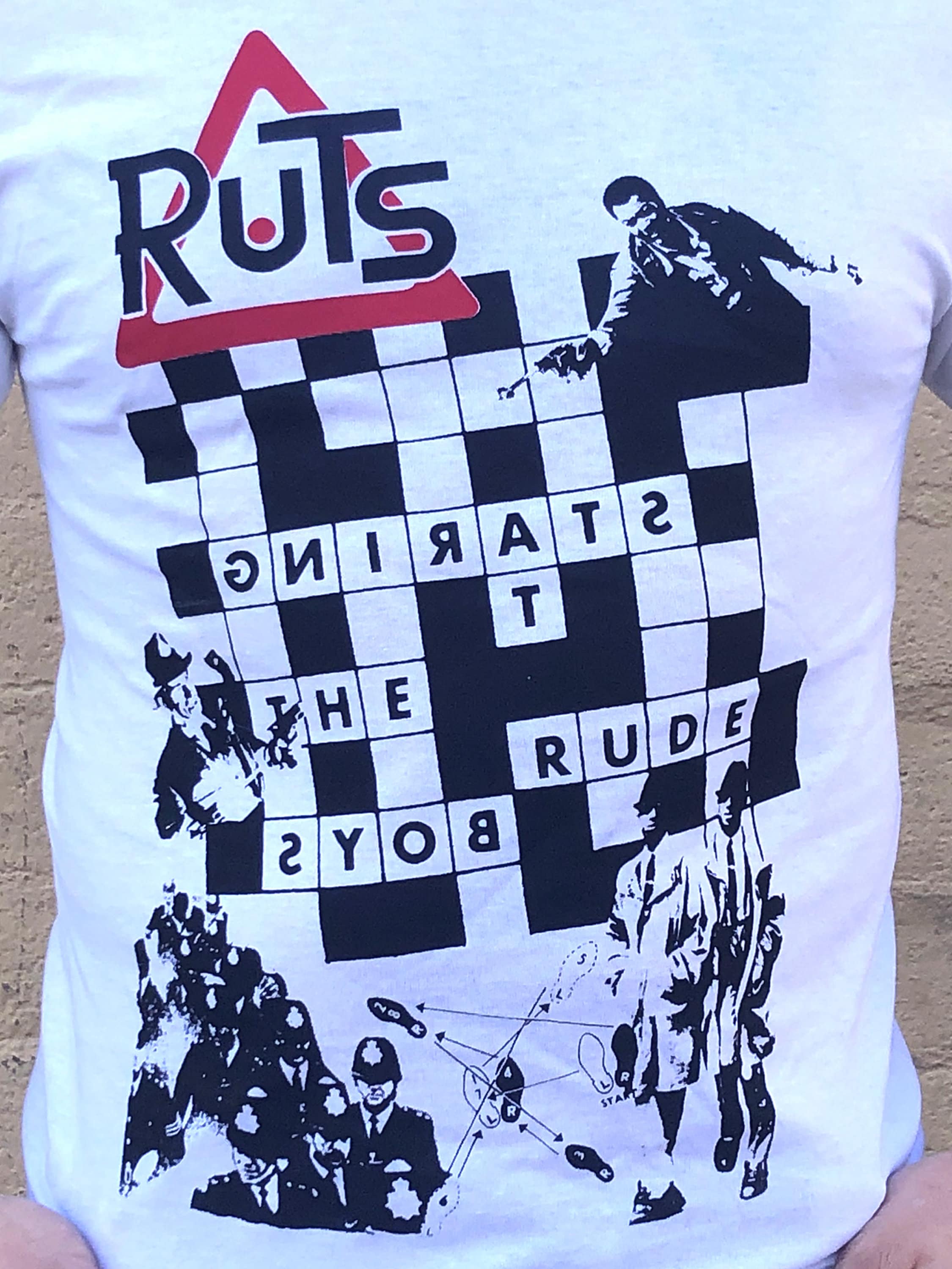 The Ruts "staring at the Rude Boys" Band Shirt 1977 Punk Rock Dub ...