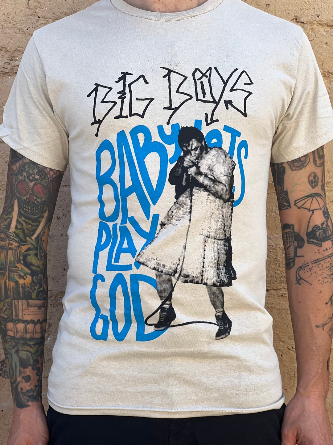 Big Boys Band Shirt Hardcore Punk Bad Brains MDC Black Flag Dr. Know ...