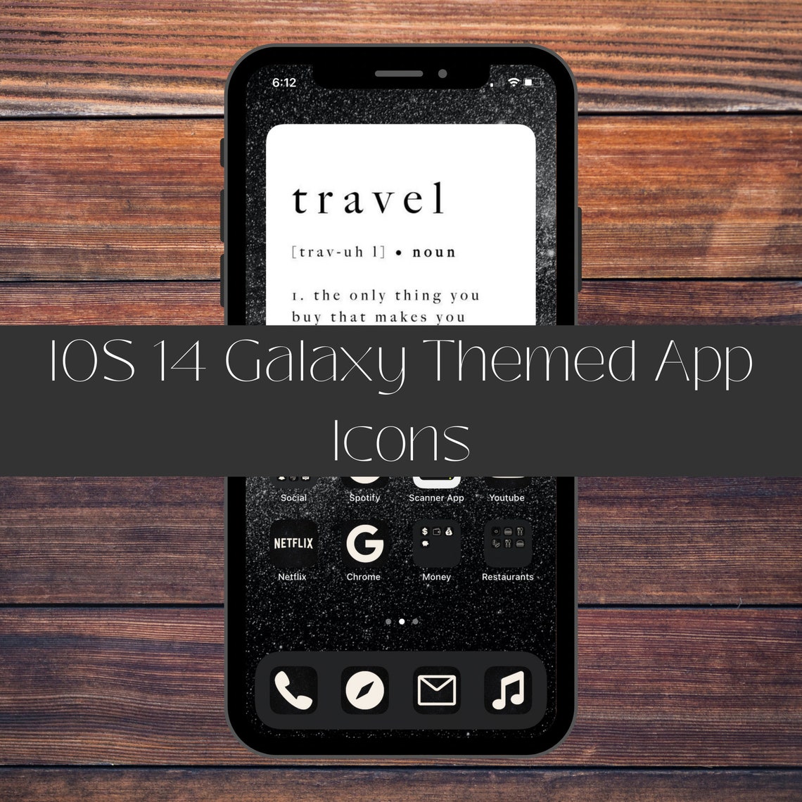 IOS 14 Galaxy Themed App Icons - Etsy