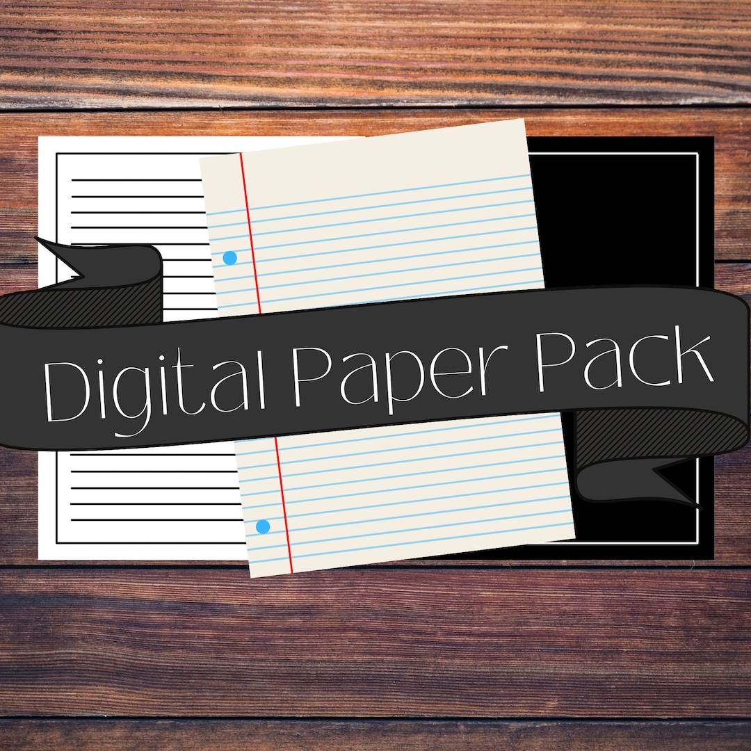 Digital Paper Pack - Etsy Österreich