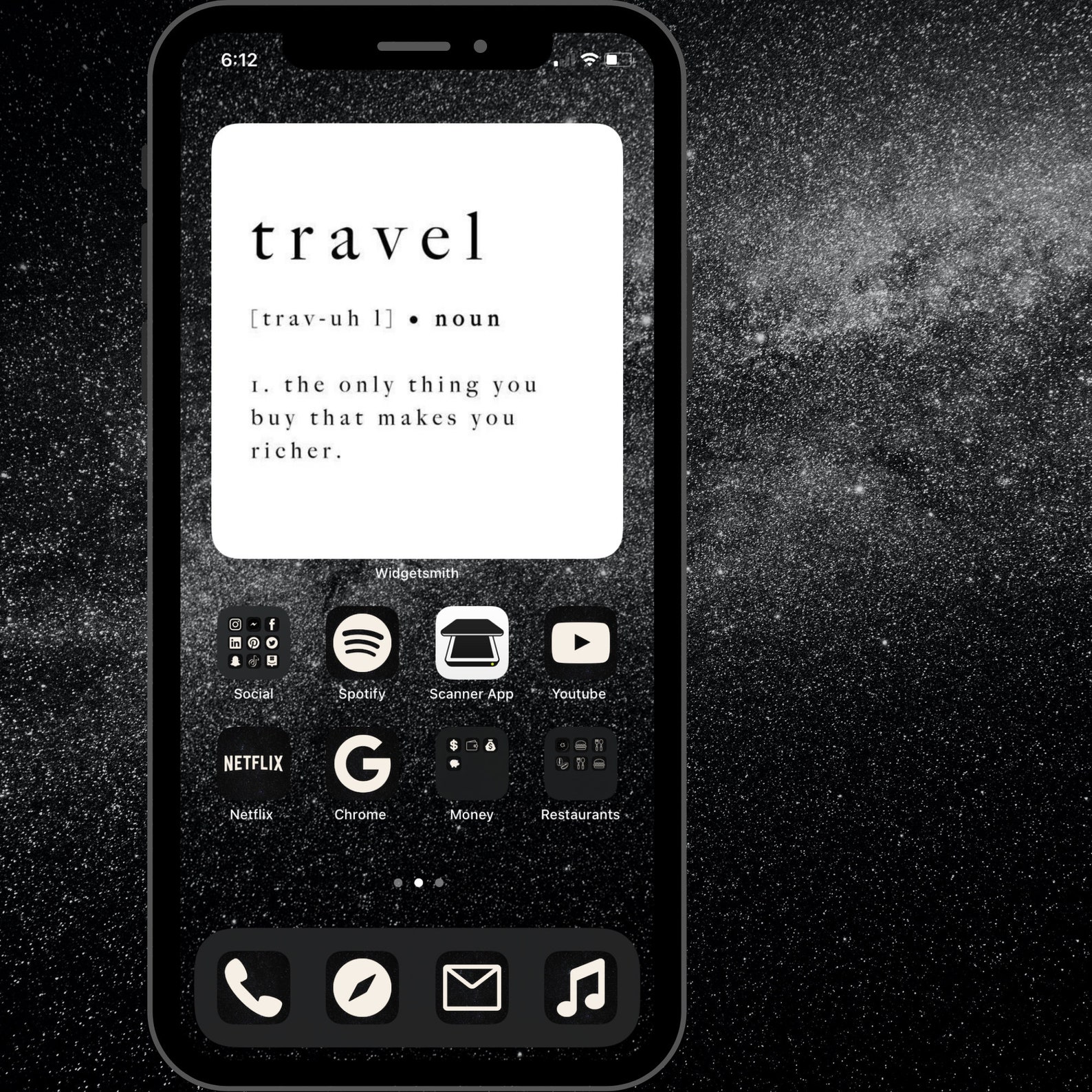 IOS 14 Galaxy Themed App Icons - Etsy