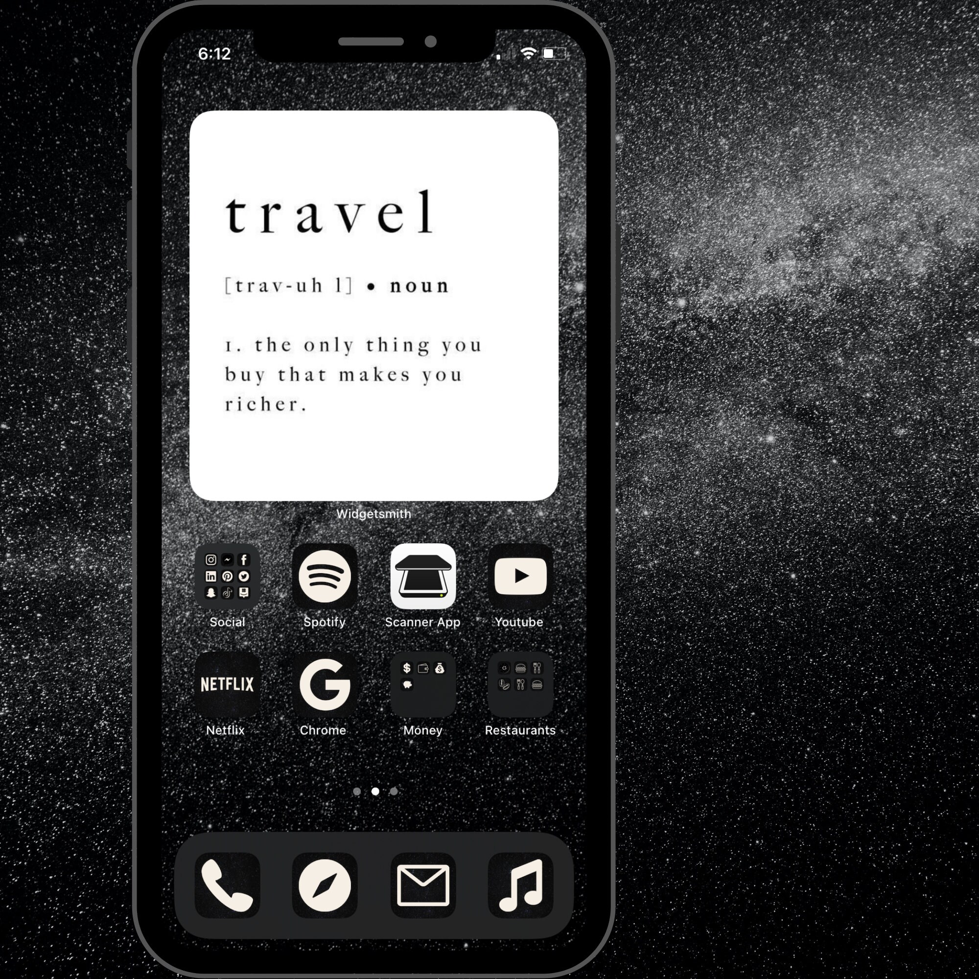 IOS 14 Galaxy Themed App Icons - Etsy UK