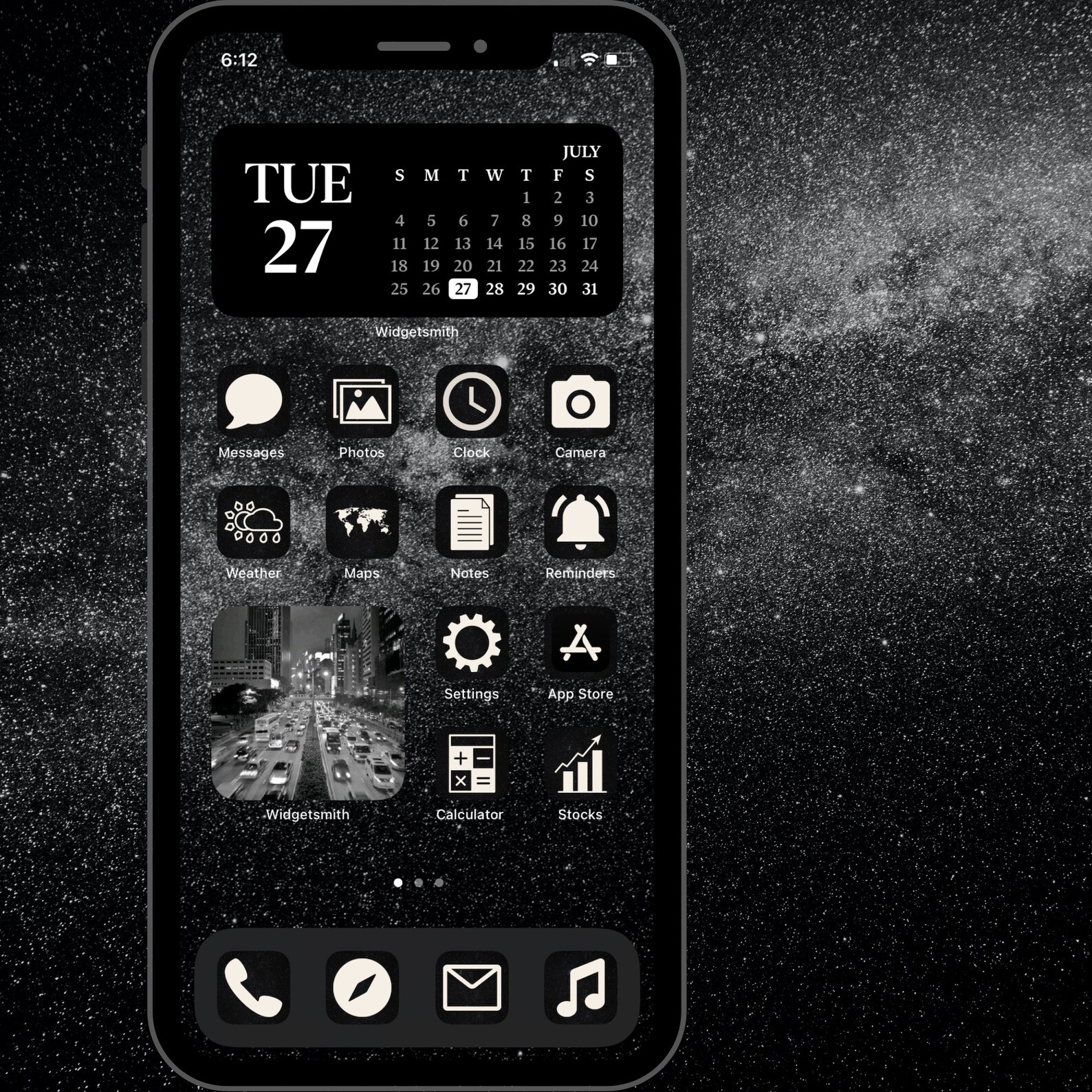 IOS 14 Galaxy Themed App Icons - Etsy