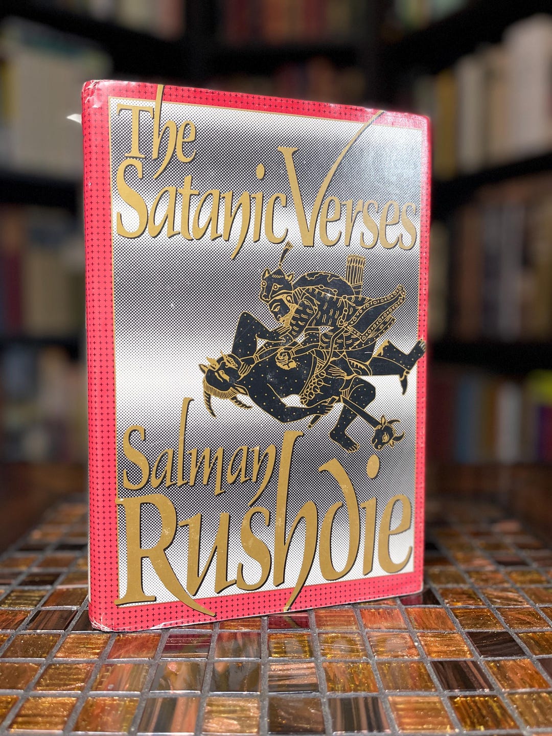 The Satanic Verses - Salman Rushdie - 1988 Viking - Full-size Hardcover ...
