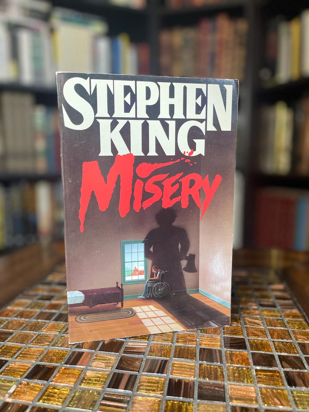 Misery - Stephen King - 1987 Full Size Paperback - Etsy