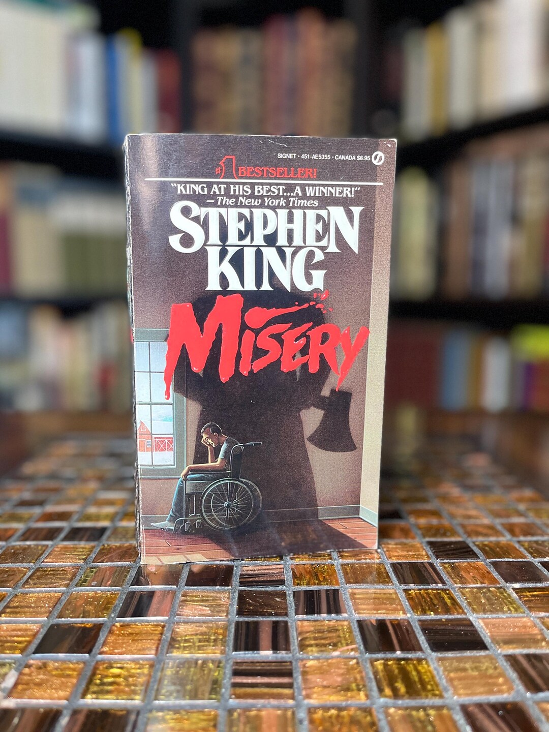 Misery - Stephen King - Signet 1988 - Paperback - Etsy
