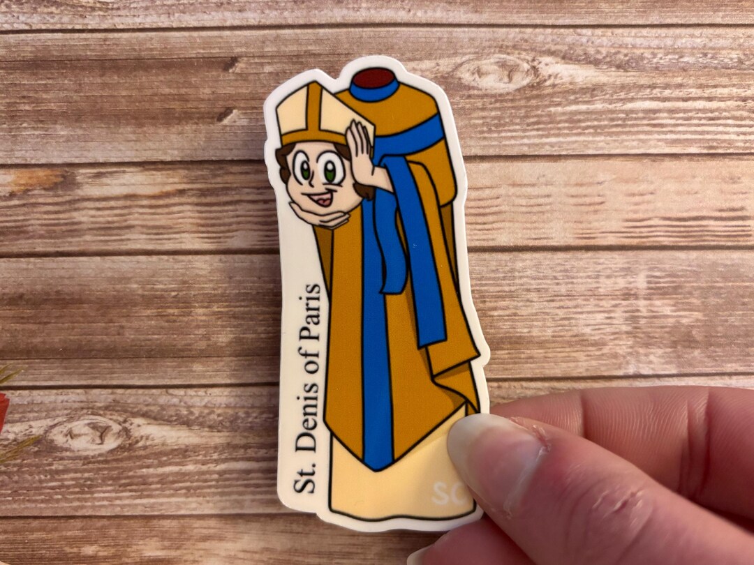 St. Denis of Paris Sticker - Etsy