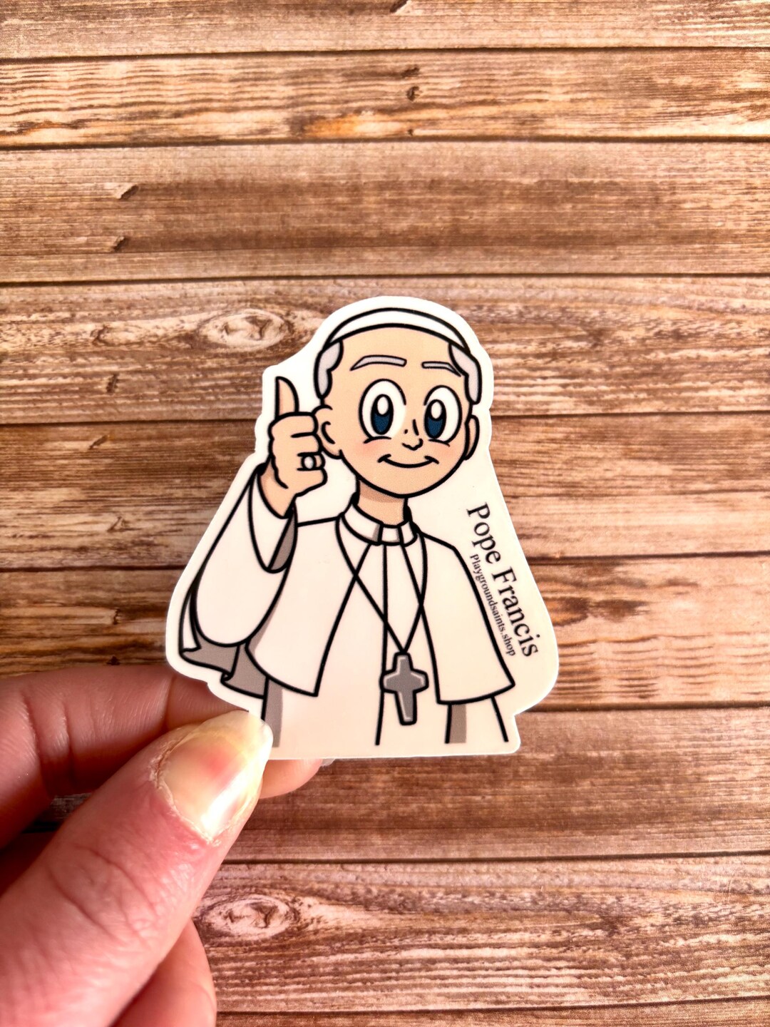 Pope Francis Sticker - Etsy
