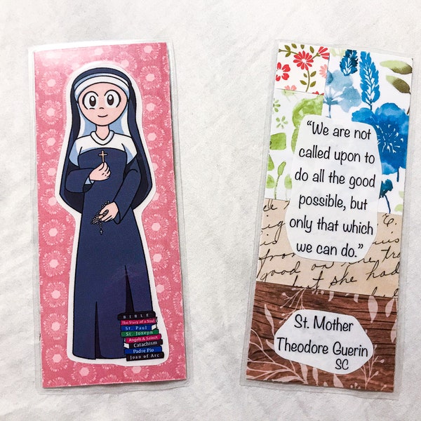 Catholic Bookmark - Etsy