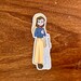 St. Bernadette Soubirous Sticker, Catholic Stickers, Saint Stickers ...