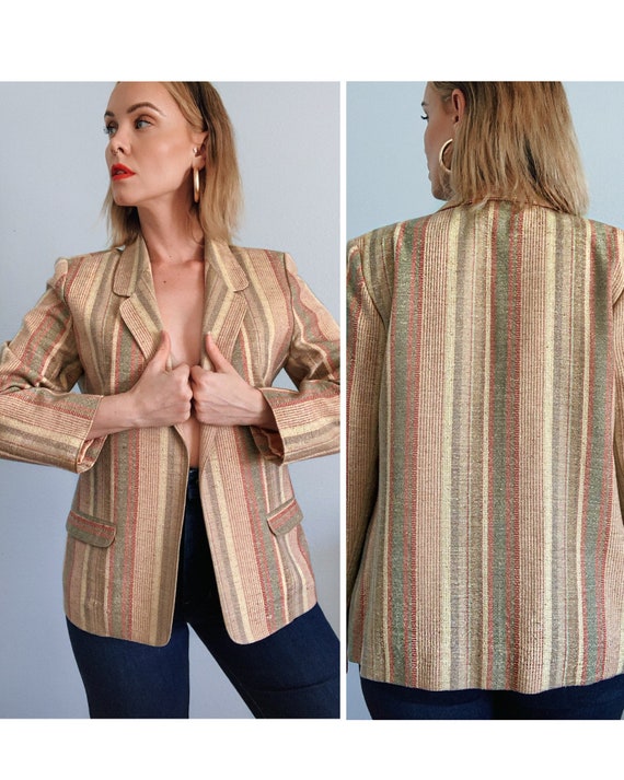 vintage 70s gold blazer - Gem
