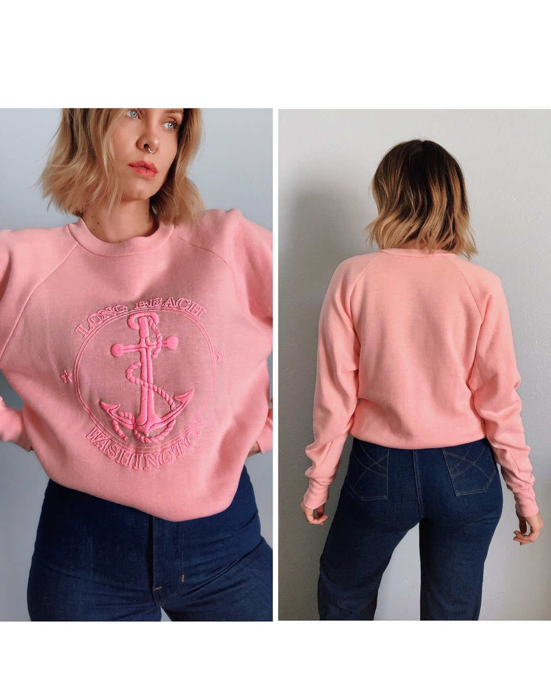 Vintage 1980’s Long Beach Sweater - Etsy