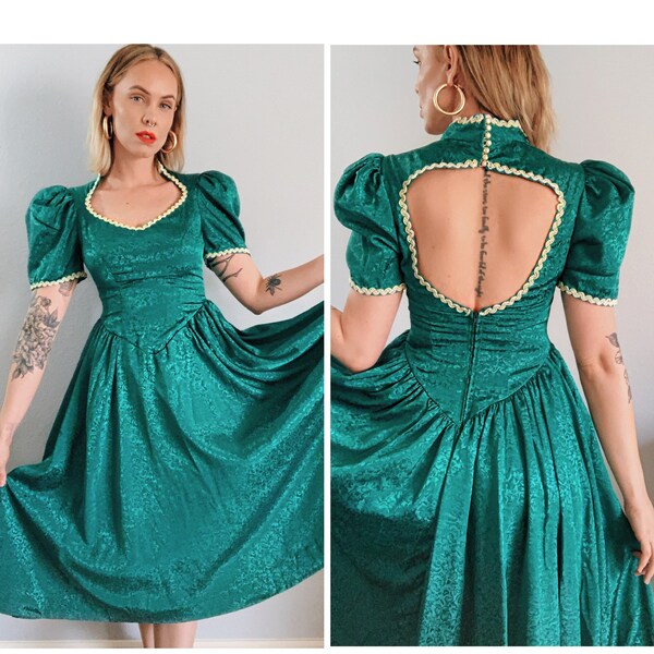 Keyhole Back Dress - Etsy
