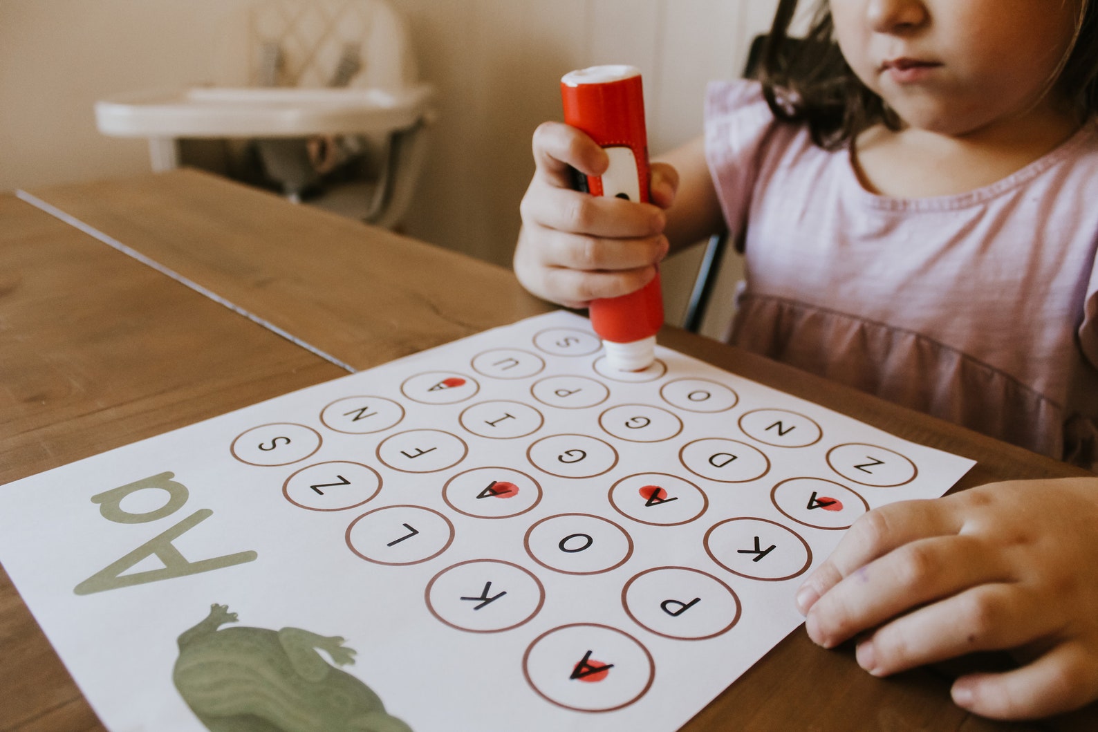 ABC Dot Worksheets Find the Letter Homeschool Preschool - Etsy