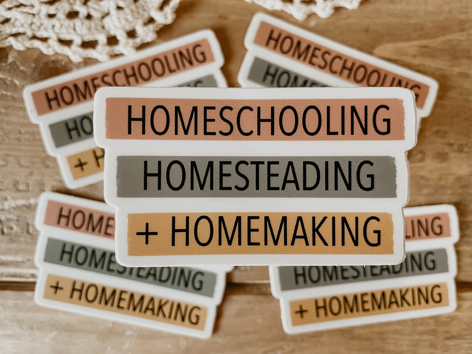 Homeschooling Homesteading Homemaking Sticker Homeschool - Etsy