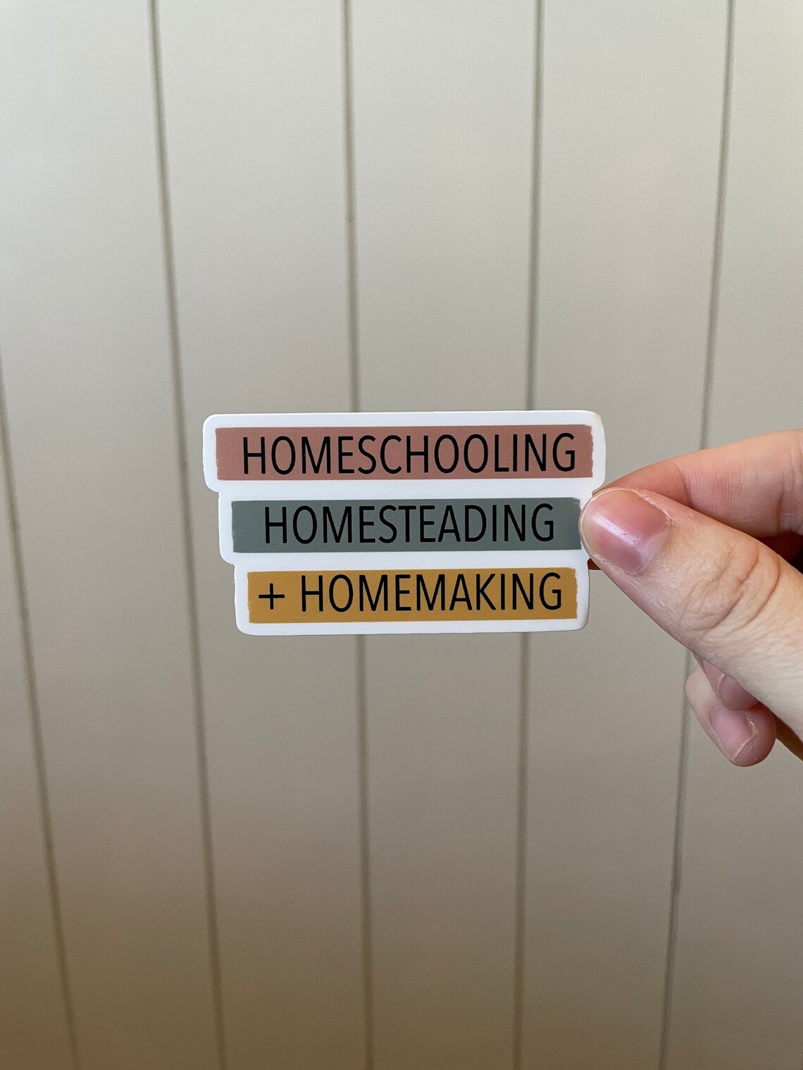 Homeschooling Homesteading Homemaking Sticker Homeschool - Etsy
