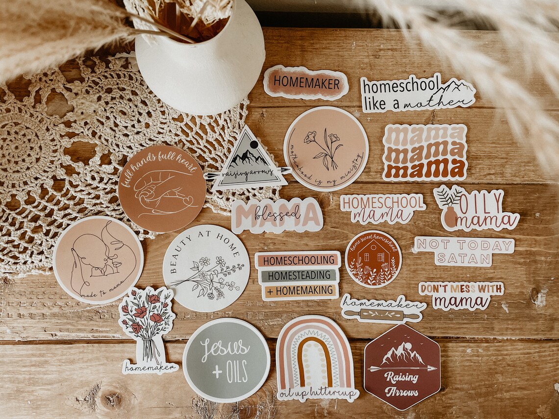 Homeschooling Homesteading Homemaking Sticker Homeschool - Etsy