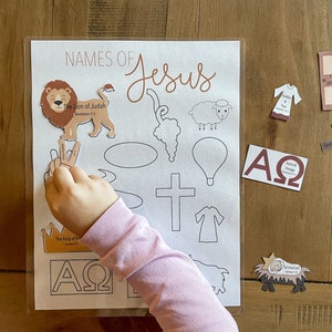 Names of Jesus | Names of Christ | Homeschool | Bible Lesson | Sunday ...