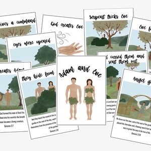 Adam and Eve Unit- in the Beginning | Genesis Bible Study for Kids ...