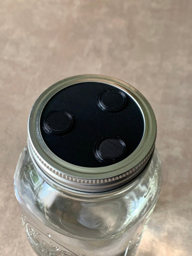 Propagation Station Lid Insert for Regular Mouth Mason Jar - Etsy