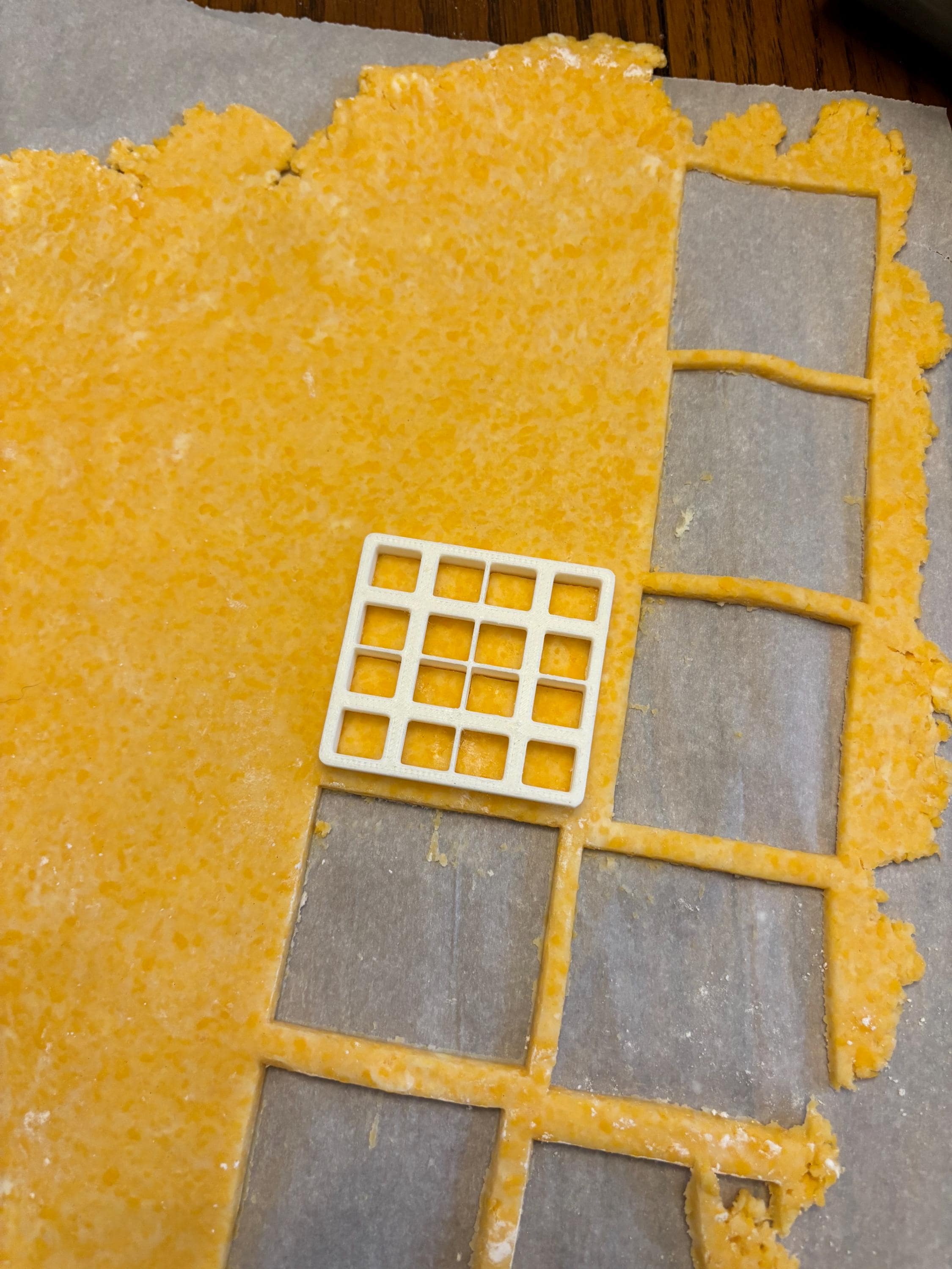 Ez-cheezy Cheesy Cracker Cutter - Etsy