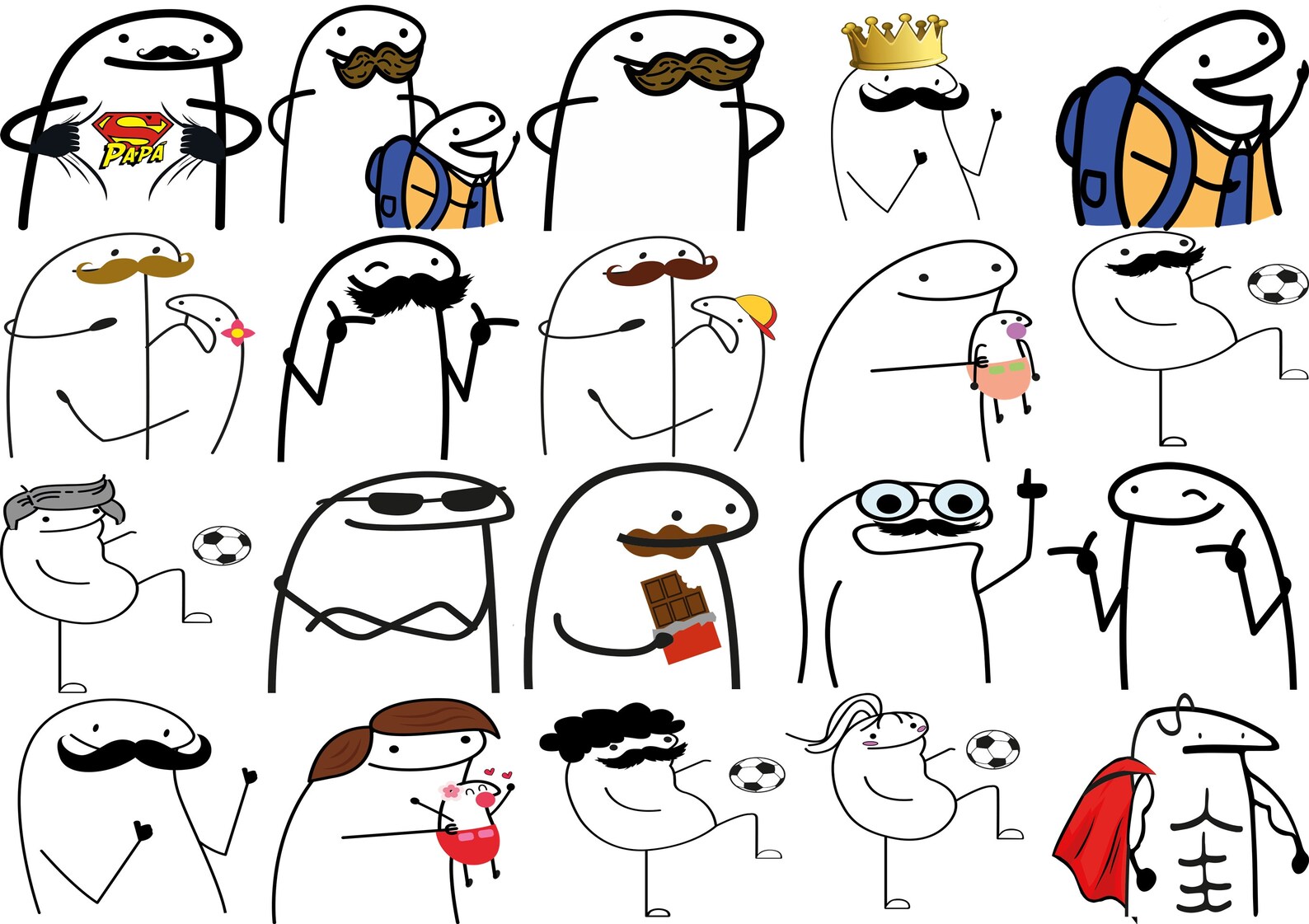 Super Bundle Flork 600 Cliparts Fonts Tags Tarjetas - Etsy España