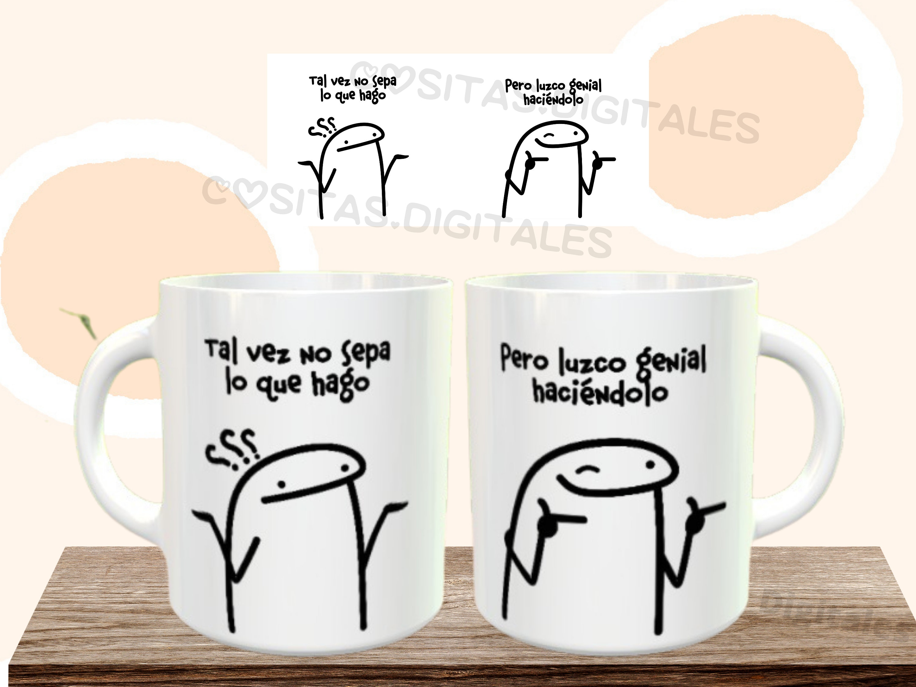 Flork Tal Vez No Sepa Lo Que Hago Pero Luzco Genial Haciendolo - Etsy