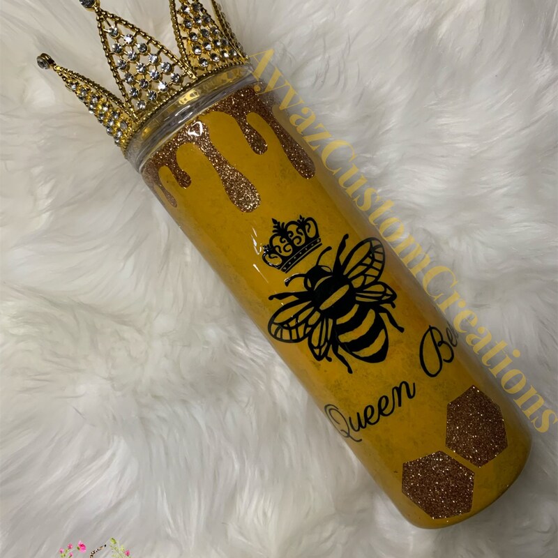 Queen Bee Tumbler - Etsy