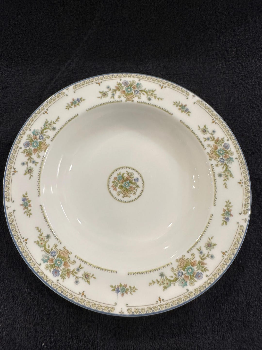 Wedgewood Petersham Soup Bowl - Etsy