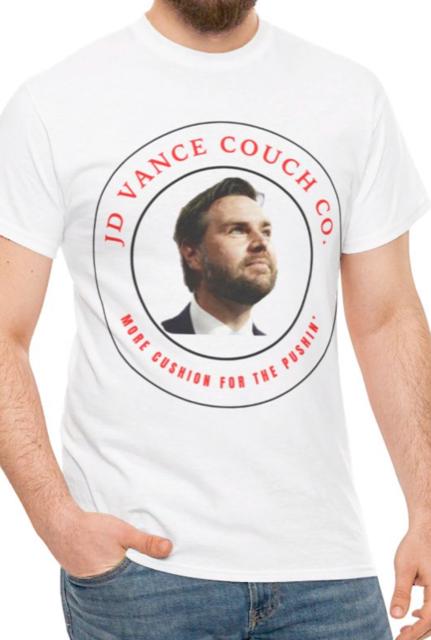JD Vance Couch Company T-shirt - Etsy