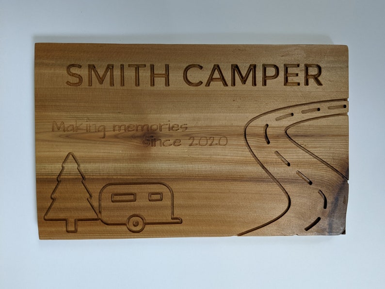 Custom Engraved Wood Sign Cedar | Etsy