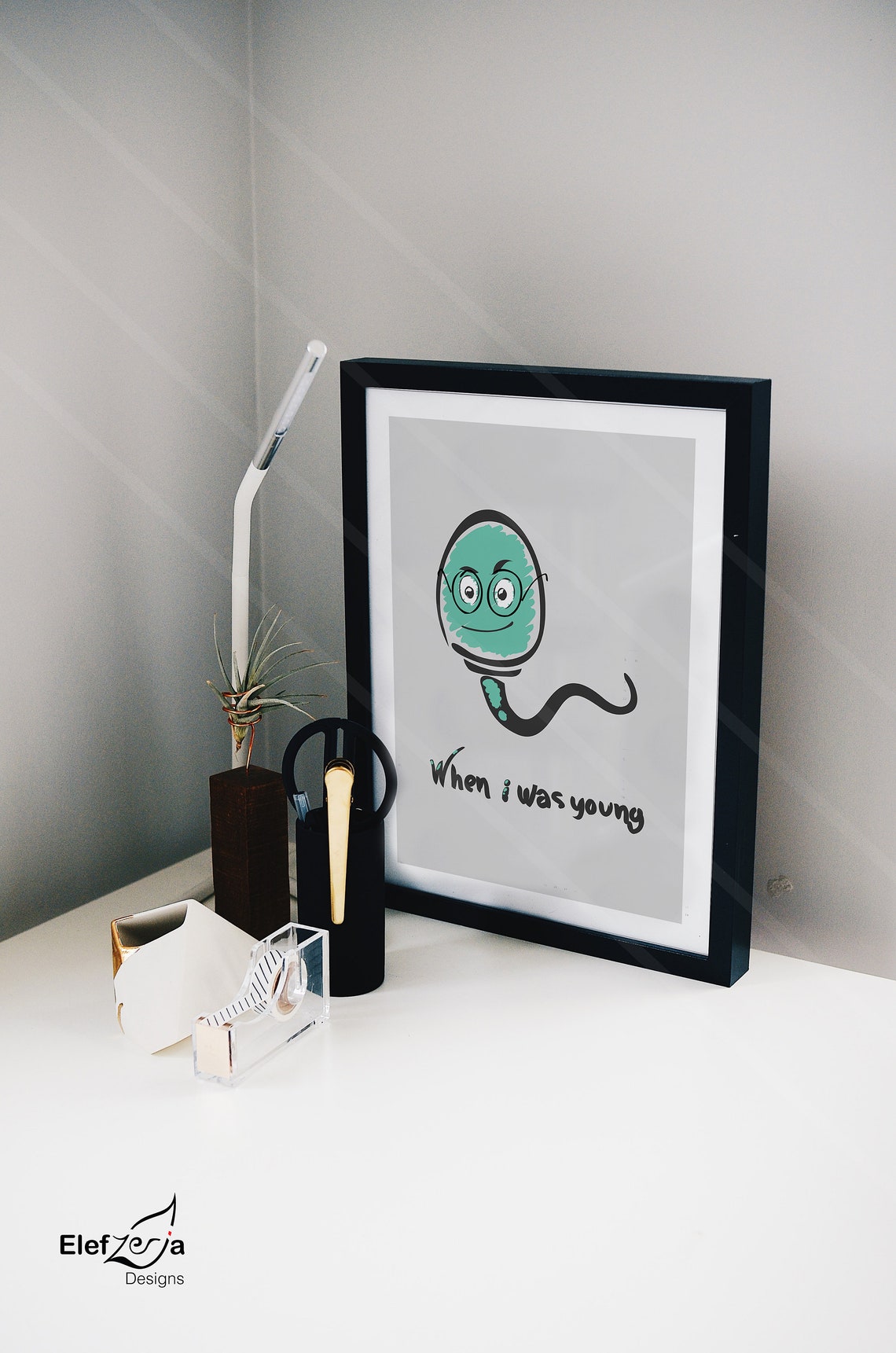 Sperm Cell Funny Sperm Print Sperm Printable Wall the Sperm - Etsy