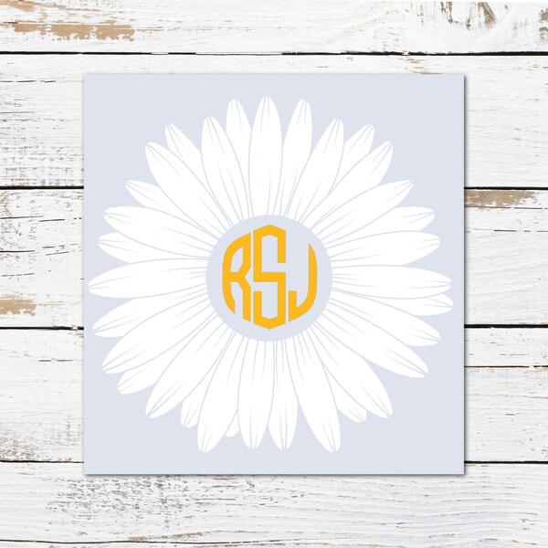 Daisy Decal - Etsy