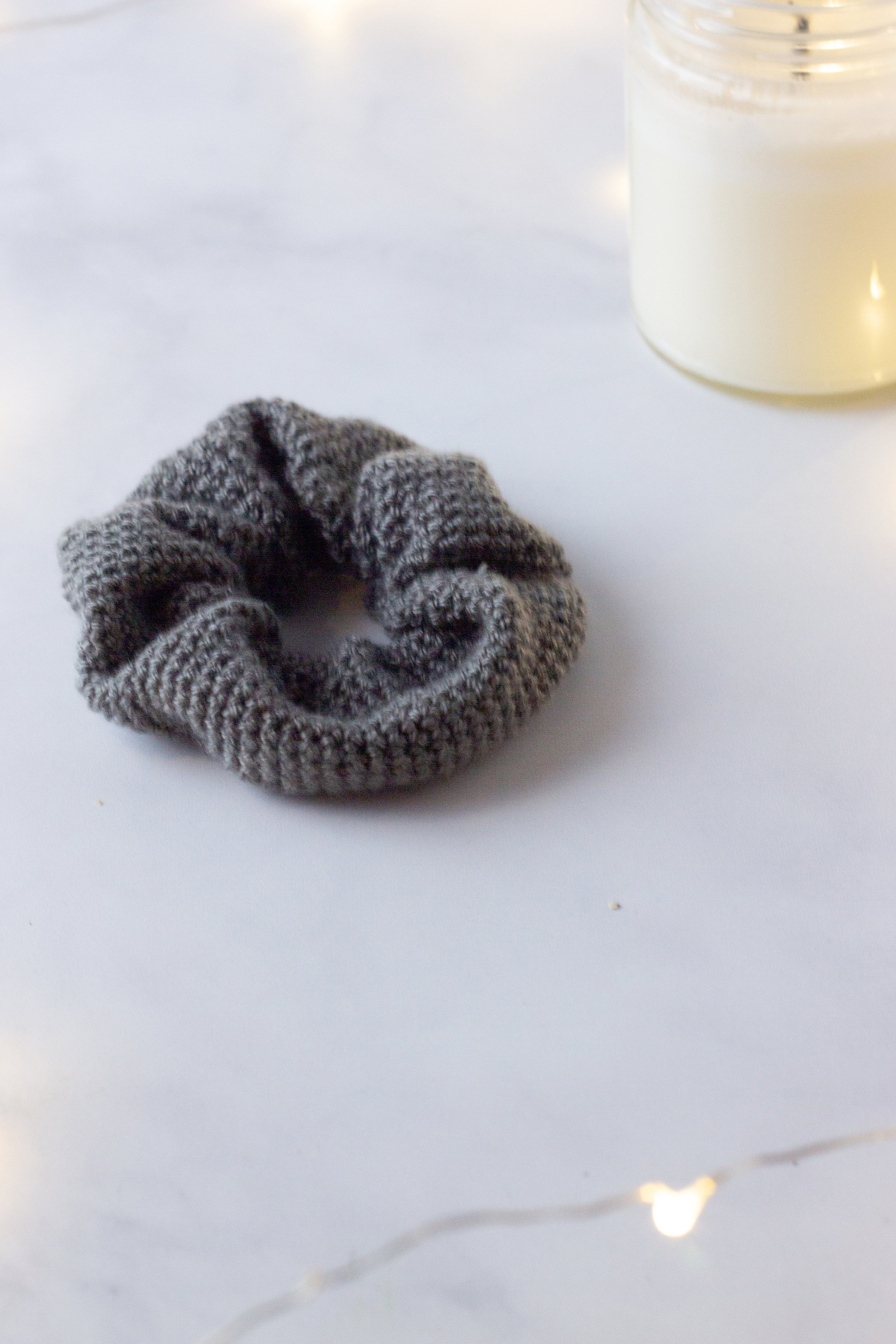 Single Crochet Scrunchie Pattern, Crochet Scrunchie, Cute Crochet ...