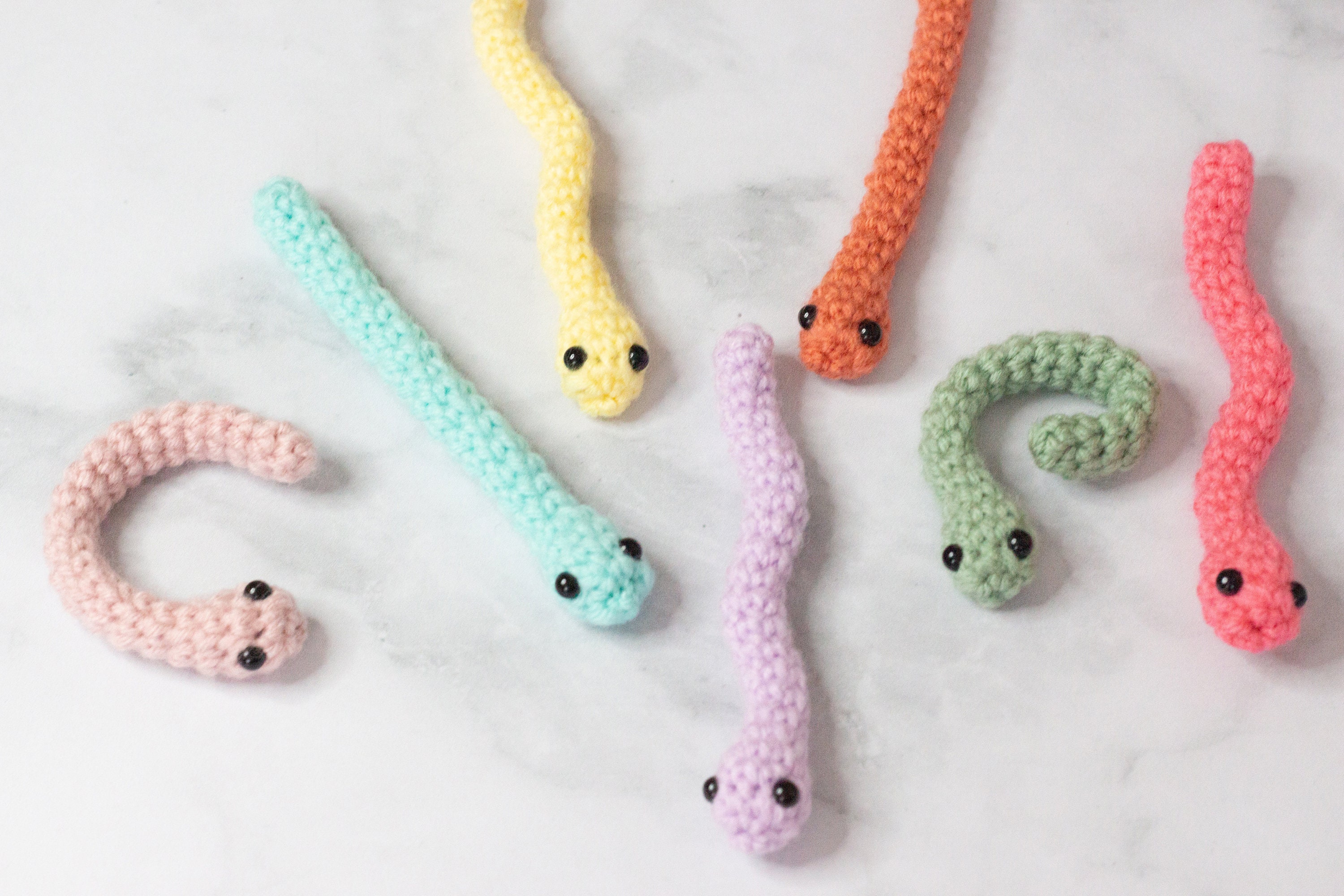 Crochet Snake Pattern, Cute Crochet Pattern, Amigurumi Pattern, Plushie ...
