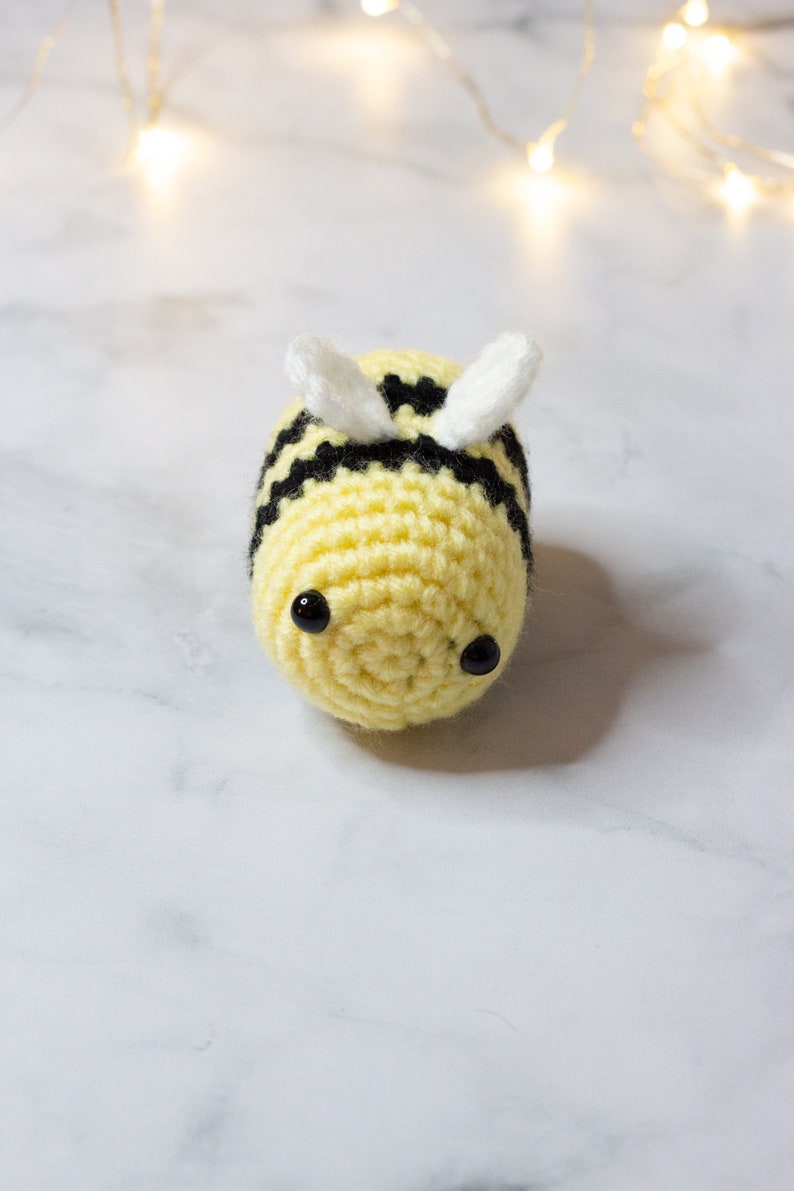 Bee Crochet Pattern, Easy Crochet Pattern, Crochet Bee, Bee Plushie ...