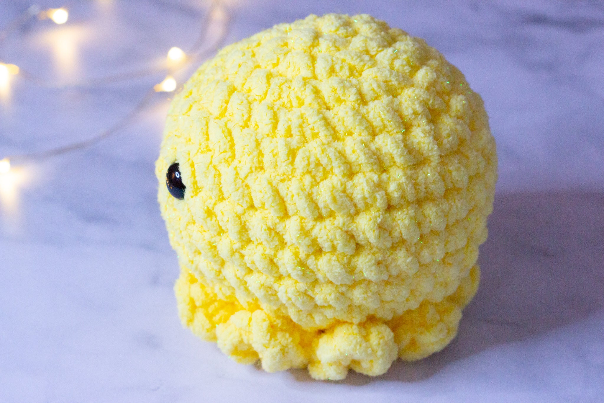 Octopus Plush, Crocheted Octopus Plushie, Octopus Stuffed Animal ...