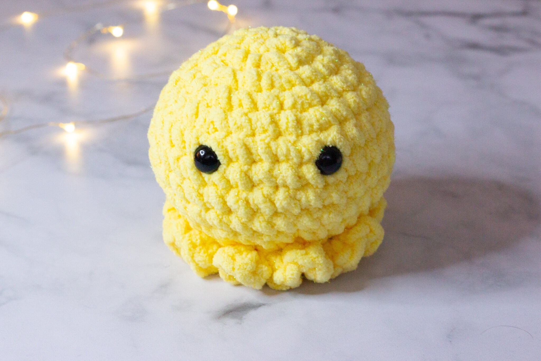 Octopus Plush, Crocheted Octopus Plushie, Octopus Stuffed Animal ...