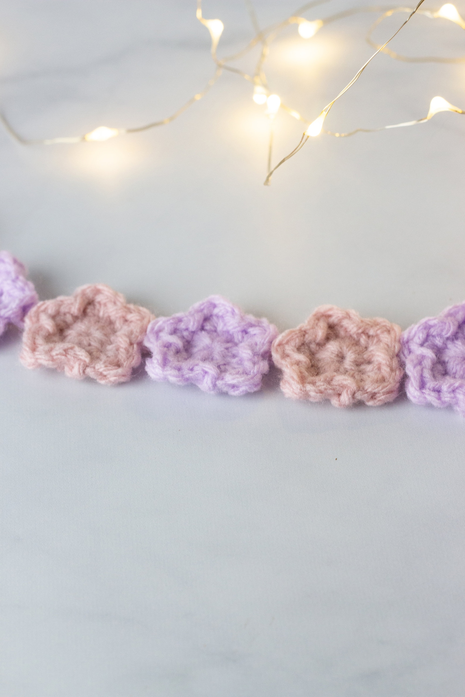 Crochet Flower Garland Pattern, PDF Download, Printable Crochet Pattern ...