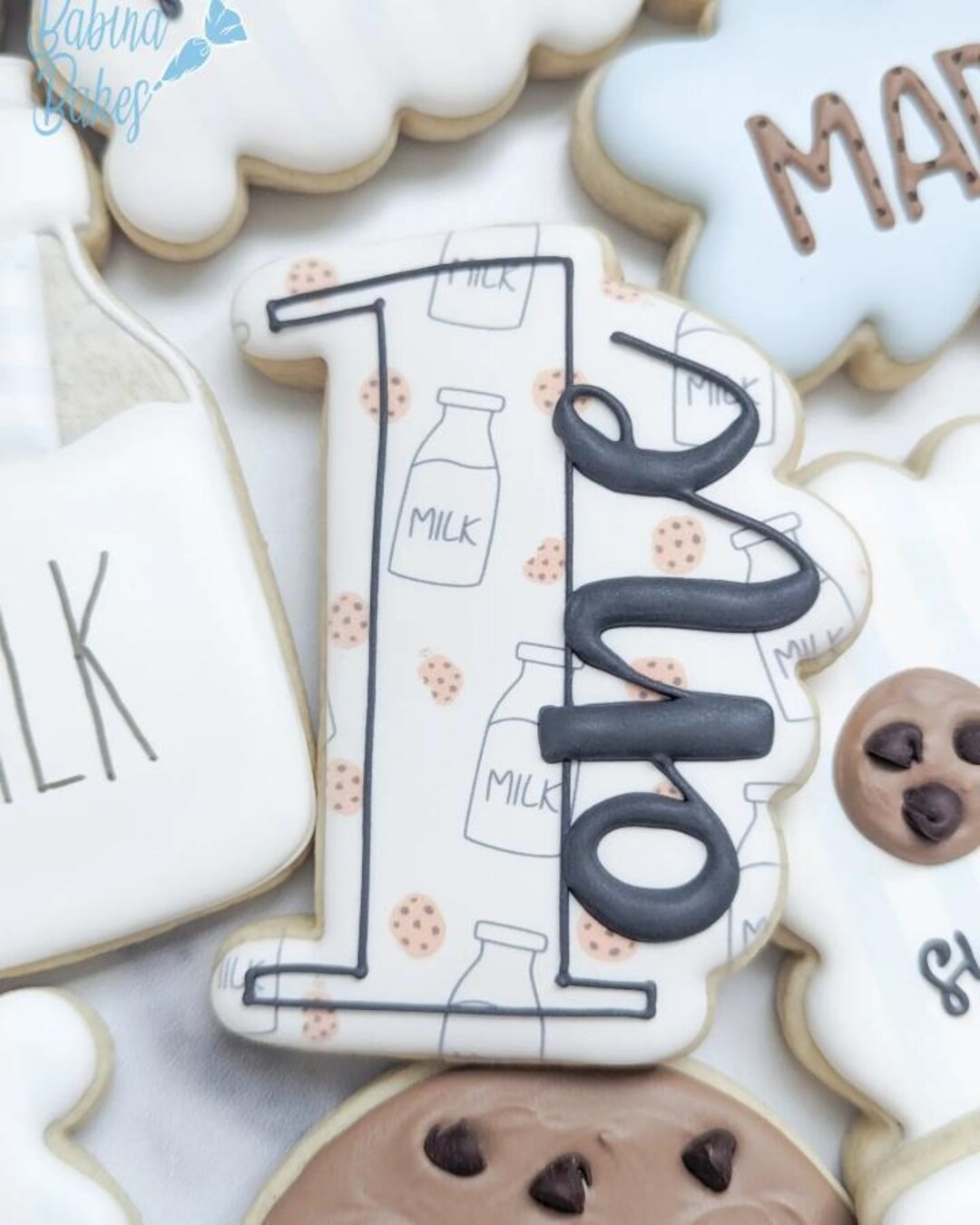 Single Number Cookie Cutters - Classic, Script Font - Single Digit ...