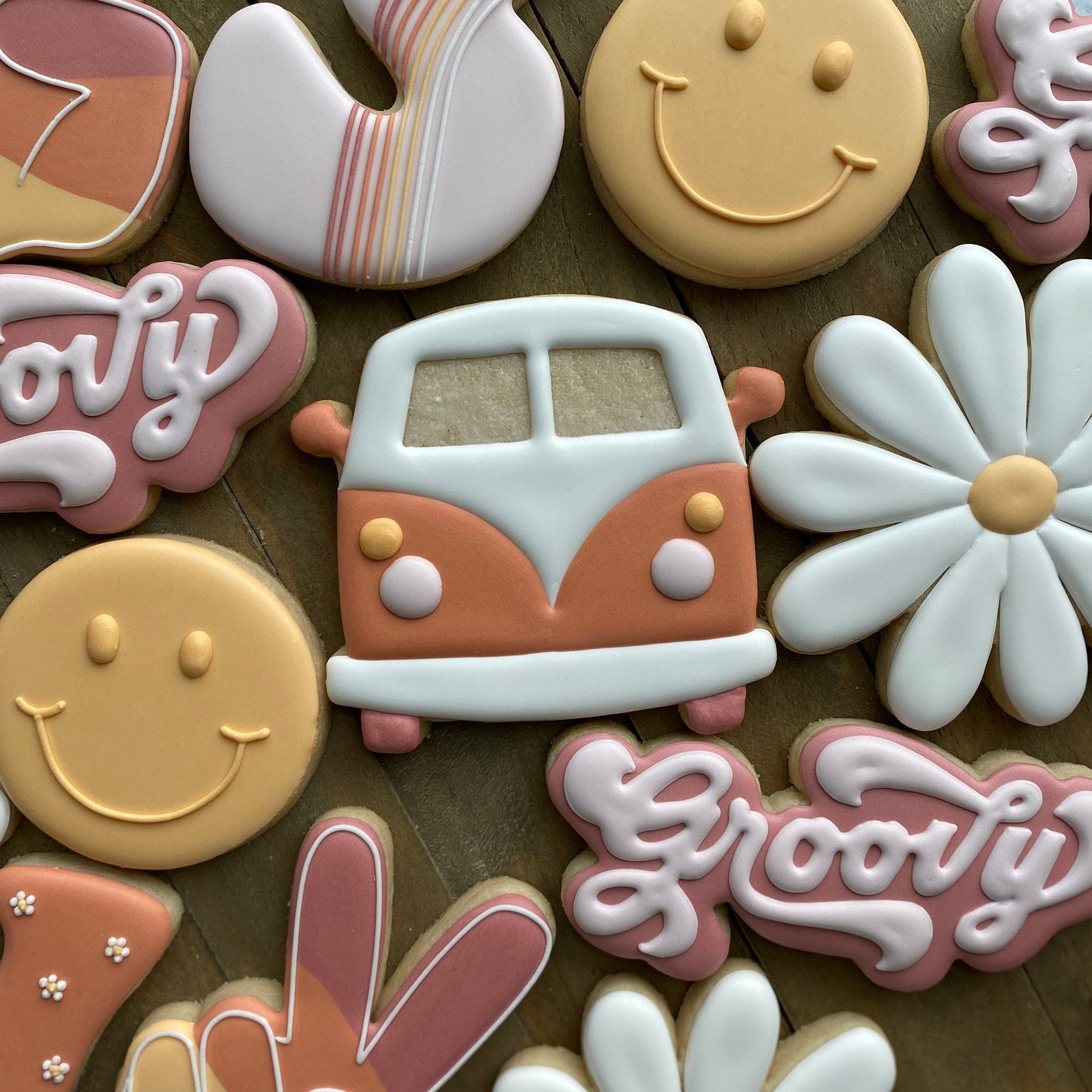Groovy Camper Van Cookie Cutter Perfect for 70s, Disco, Summer, and ...