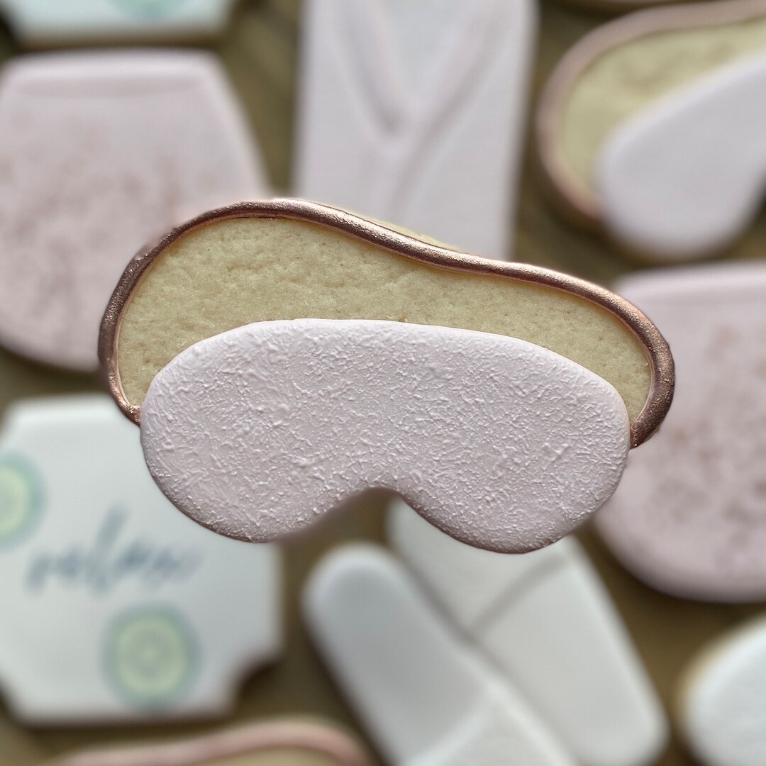 Eye Mask Cookie Cutter - Perfect for Pampering, Spa Day, Salon, Massage ...