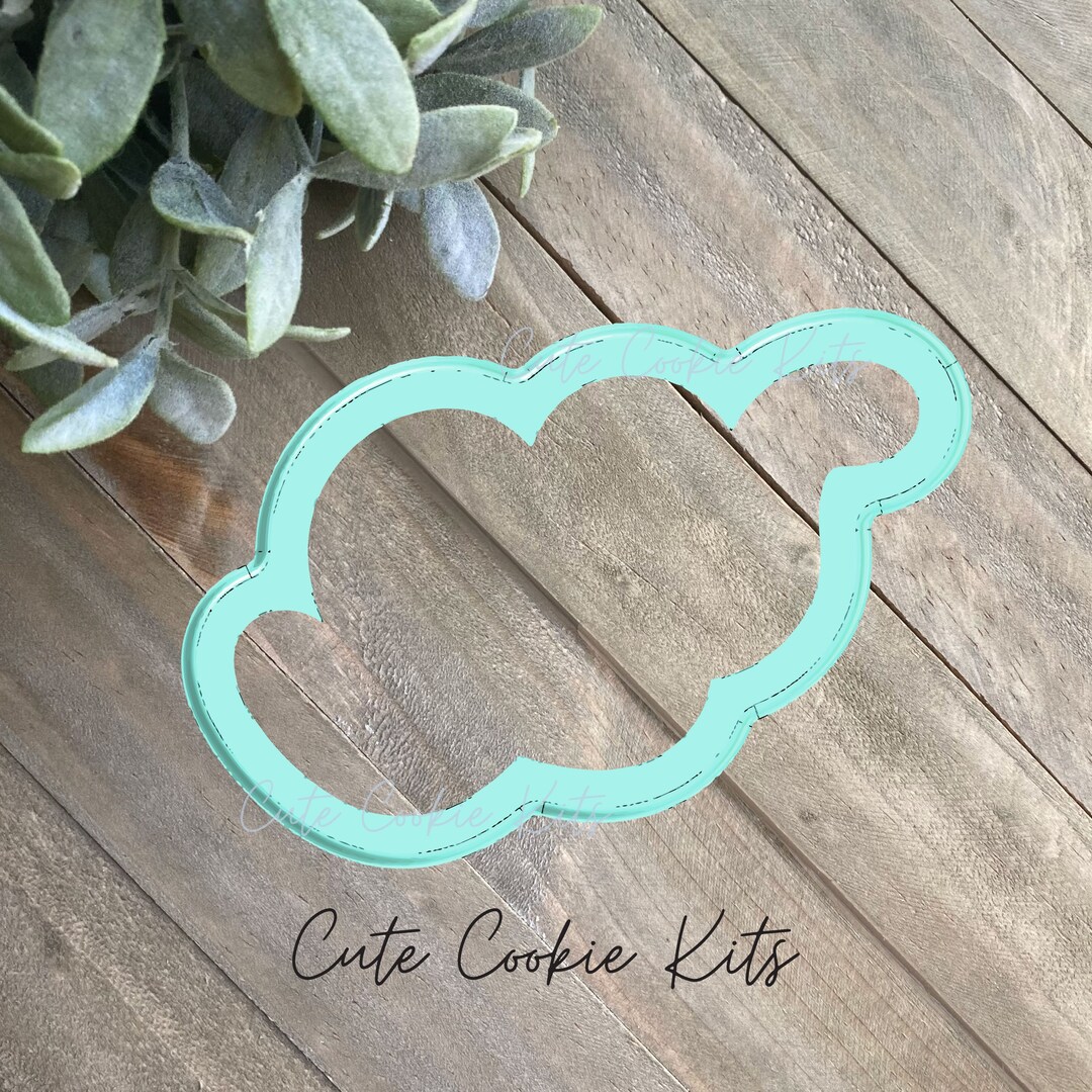 STL File Streamer Confetti Cookie Cutter 4 Inch CCK358 Instant Download ...